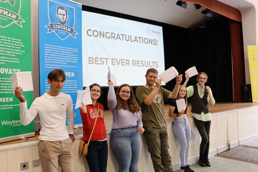 Best Ever GCSE Results for Wayland Academy - News - Wayland Academy